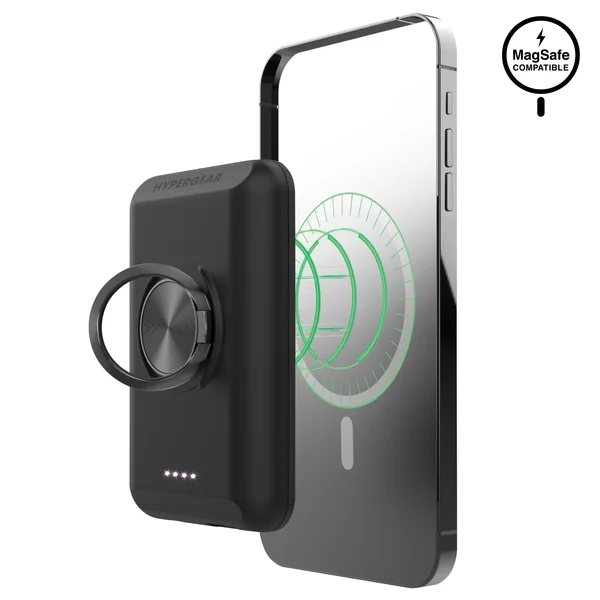 HyperGear - 5,000mAh Power Pack Mag Ultra-Slim Magnetic Wireless Fast ...