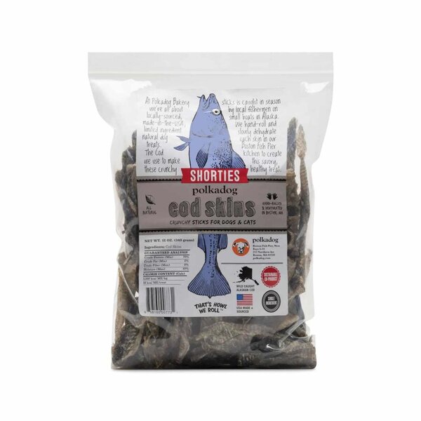 AMAZON FACTORY - Polkadog Cod Skins Crunchy Sticks For Dogs & Carts ...