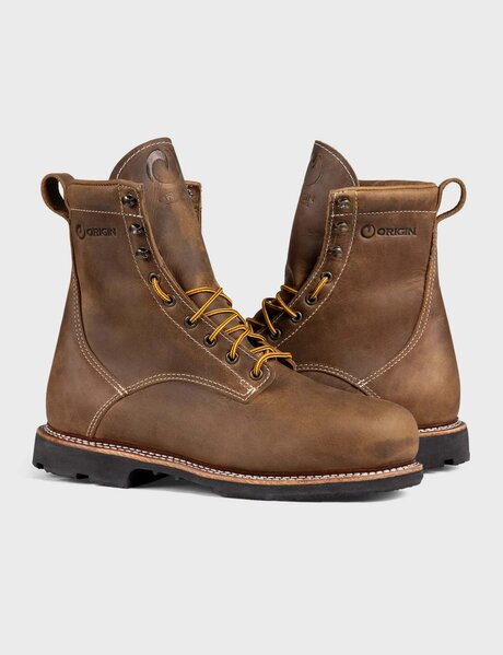 ORIGIN - THE WILTON 8" STEEL TOE WORK BOOT - ALPHA - GRADED QUALITY ...