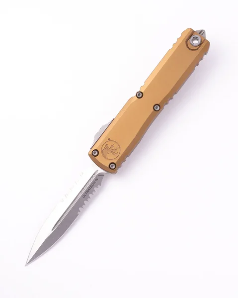 Microtech Knives - 11224-11TA ULTRATECH GEN IV D/E STONEWASH PART ...