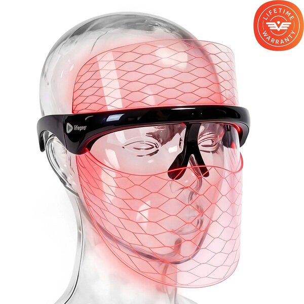 Lifepro Fitness - VizaCure LED Face Mask - Military & First Responder ...