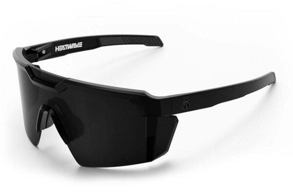 Heat Wave Visual - Future Tech Sunglasses: Black Frame Anti Fog Black ...