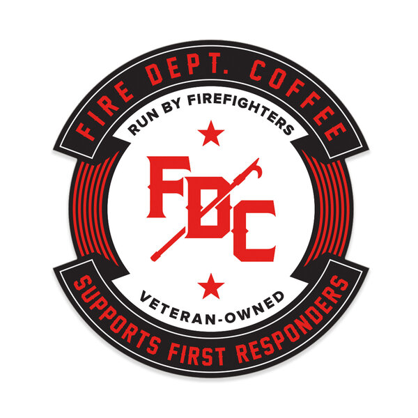 Fire Department Coffee - FDC SEAL STICKER - Military & First Responder ...