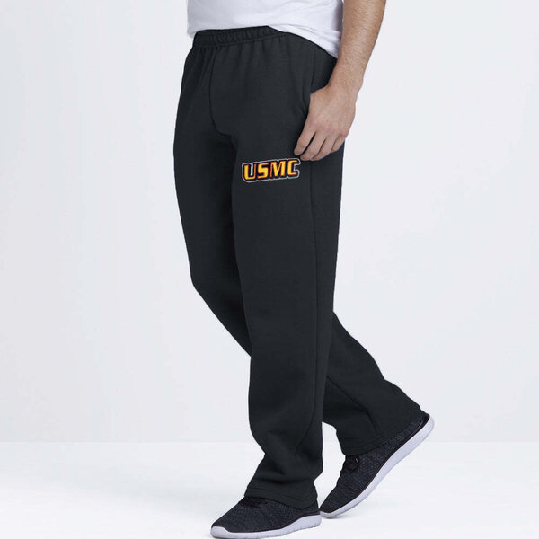 Marines Gear - USMC Twill Logo Sweatpants (Black) - Military & First ...