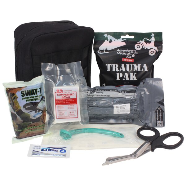 MediTac Kits - Tactical IFAK Trauma Kit with QuikClot, Israeli Bandage ...
