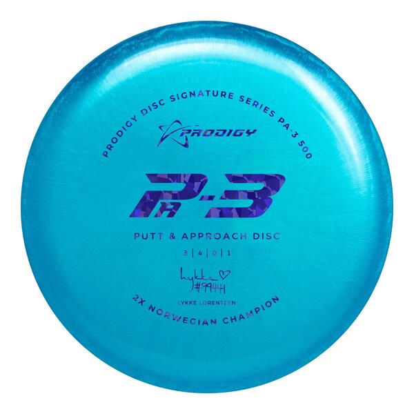 Prodigy Disc - Prodigy PA-3 500 Plastic - Lykke Lorentzen 2022 ...