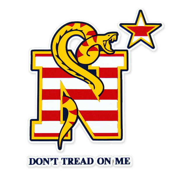 Navy Gear - Navy Dont Tread On Me Decal - Military & First Responder ...