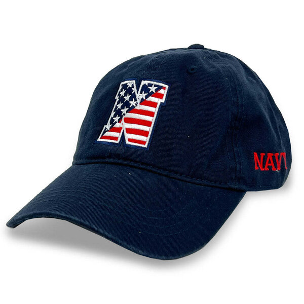 Navy Gear - Navy N Flag Hat (Navy) - Military & First Responder ...