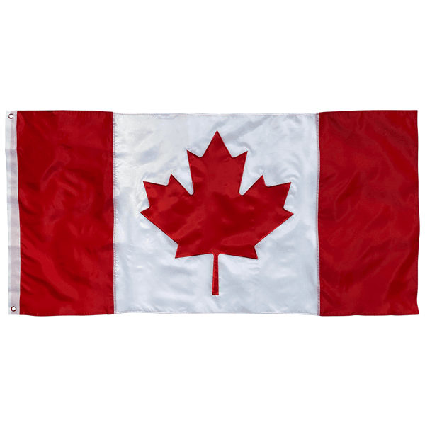 Fine Line Flag - 3'x6' Official Ratio Canadian Flag - Military & First ...