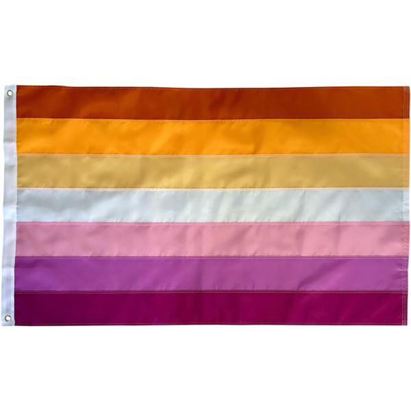 Fine Line Flag - 3x5 Lesbian Pride Flag - Military & First Responder ...