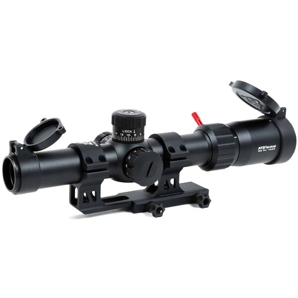 AT3 Tactical - AT3 Red Tail Low Power Variable Optic 1-6x24 with ...