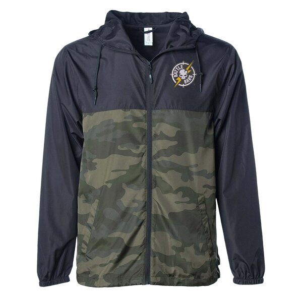 Battle Bars - Battle Bars Logo Embroidered Windbreaker - Military ...