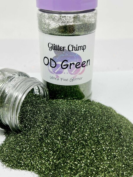 Glitter Chimp - OD Green - Ultra Fine Glitter - Military & First ...