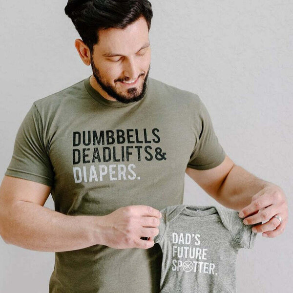 DadBod Apparel - Military Green Triple D T-Shirt - Military & First ...