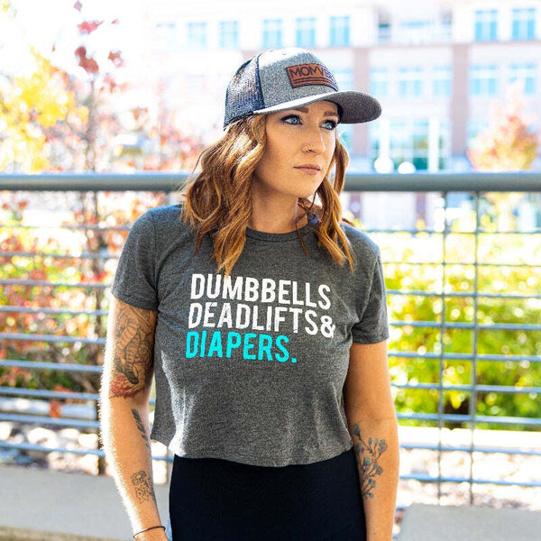 DadBod Apparel - Triple D Cropped Shirt - Military & First Responder ...