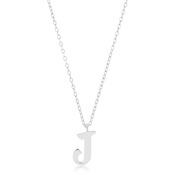 Marabela - 10k Solid Gold Dainty Script Initial with Extendable ...