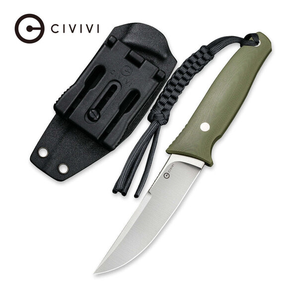 CIVIVI - CIVIVI Tamashii Fixed Blade Knife G10 Handle (4.07" D2 Blade ...