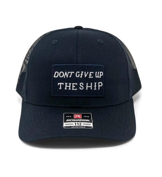 Jack Foster - Don't Give Up the Ship Flag Hat - Commodore Perry Flag ...