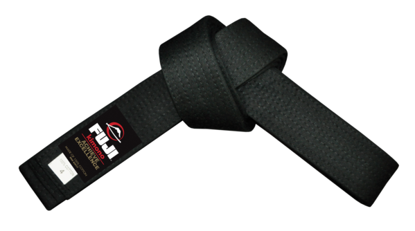 FUJI Sports - Black Judo Belt - Military & First Responder Discounts | GOVX