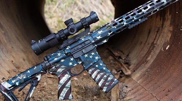 GunSkins - AR-15 Rifle Skin - Military & First Responder Discounts | GOVX