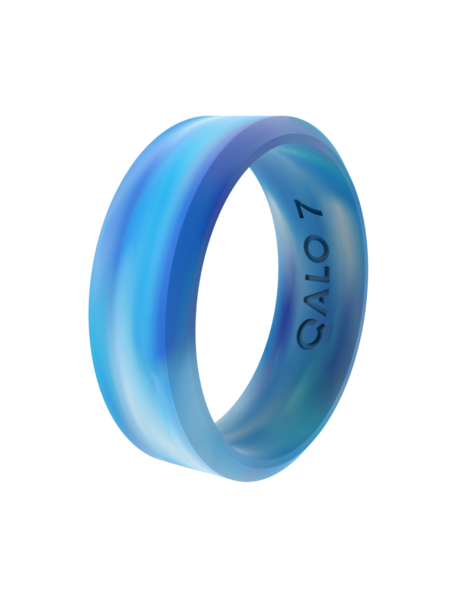 QALO - Men's Bioluminescent Modern Silicone Ring - Military & First ...