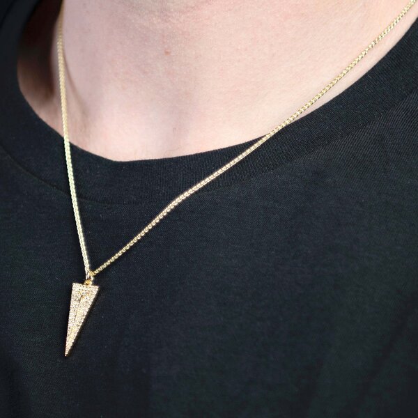 Happy Goods Unlimited - Arrowhead Pendant Necklace - Military & First ...