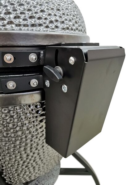 Charcoal Grill Dracarys Charcoal Kamado Cast Aluminum Top Vent Chimney ...