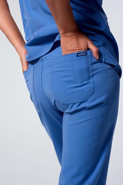Dr. Woof Apparel - Women's Essential Straight-Cut Scrub Pants ...
