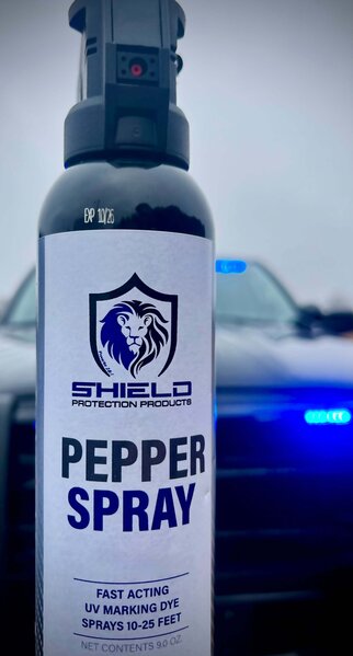 Shield Protection Products - Pistol Grip Pepper Spray- 16 Ounce CONE ...