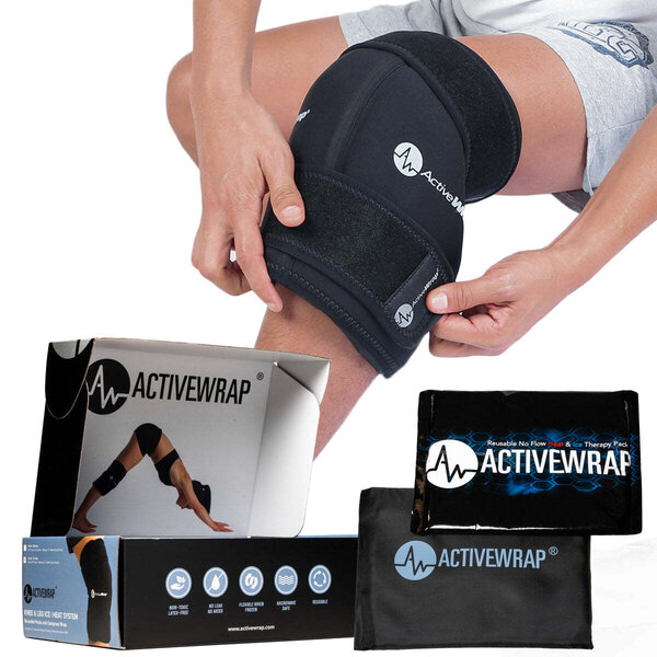 ActiveWrap - ActiveWrap® KNEE Ice and Heat Wrap | Best Knee Ice Pack ...