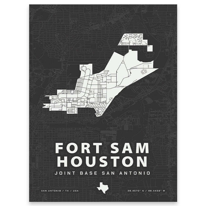 Fort Sam Houston Map With Building Numbers