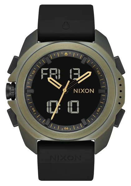 Nixon - Men's 47 MM Ripley Watch - Surplus / Black - Military & Gov't ...