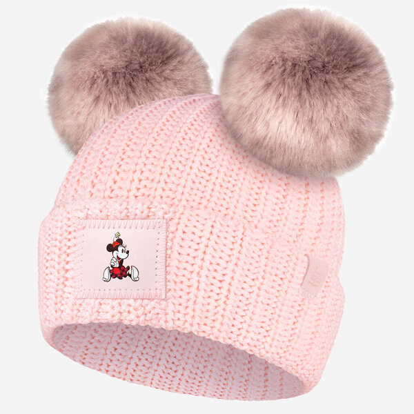 Love Your Melon - Disney's Minnie Mouse Blush Double Pom Beanie ...