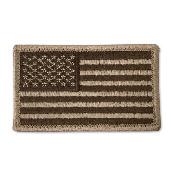 Air Force Gear - American Flag Velcro Patch (Tan) - Military & First ...