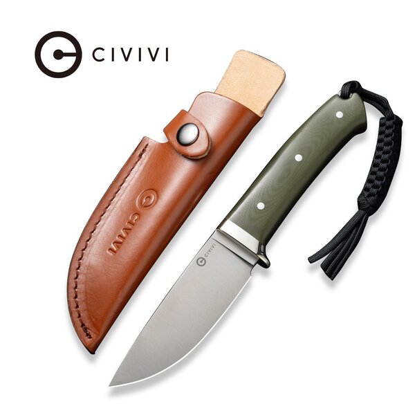 CIVIVI - CIVIVI Cloud Peak Fixed Blade Knife G10 Handle (4.6" Nitro-V ...