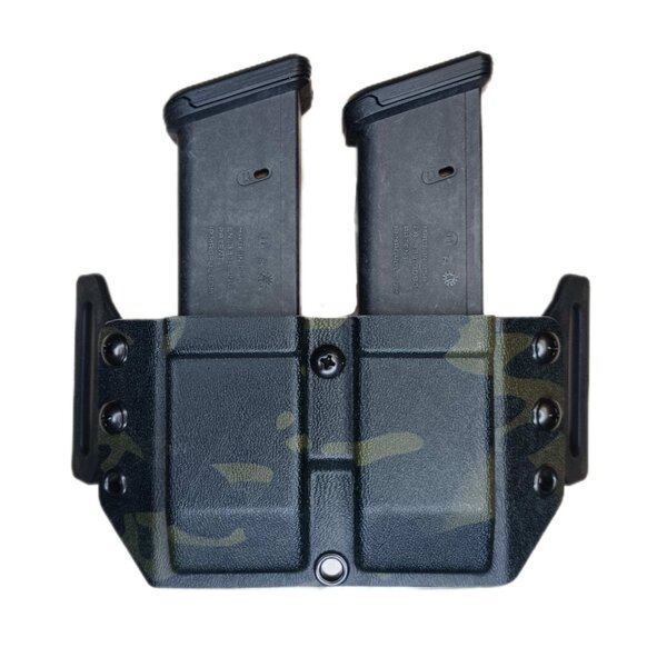 Adam's Gear Solutions - Double Magazine Carrier for Glock 9/40/357 - Military & First Responder ...