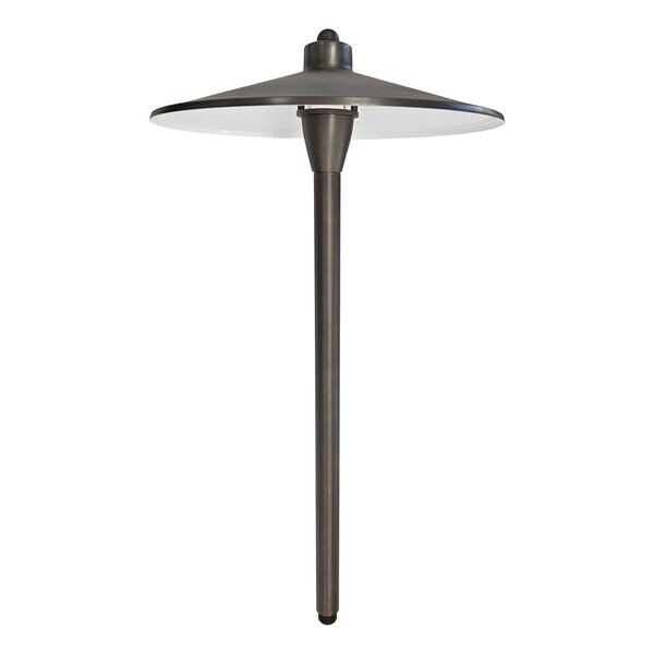 Kings Outdoor Lighting - PL79B G4 Solid Brass Large Mushroom Hat Path ...