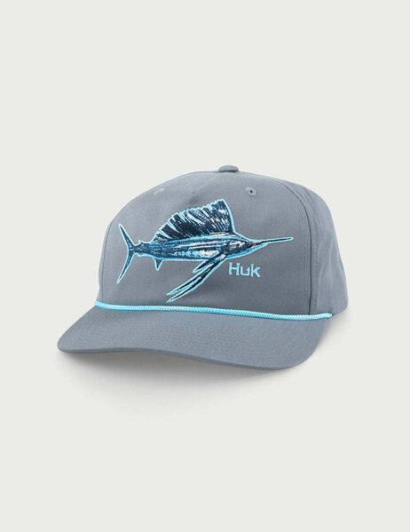 Huk Gear - Stitch Fish Rope Trucker Hat - Military & First Responder ...