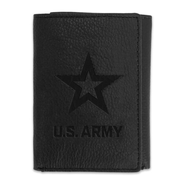 Army Gear - Army Embossed Trifold Wallet - Military & First Responder ...