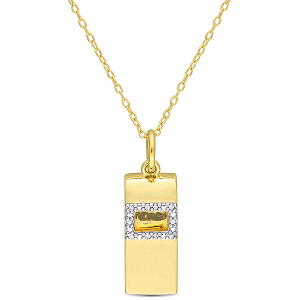 Diamond Jewelry - Whistle Charm Diamond Accent Pendant with Chain in ...