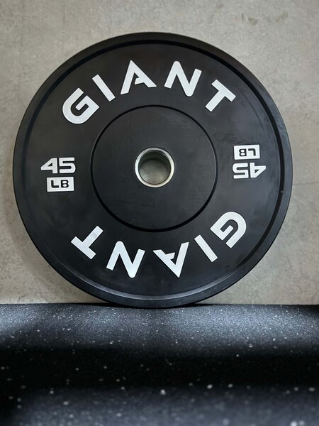 Giant Lifting - GIANT Black/White Bumper Plates (Factory 2nds ...