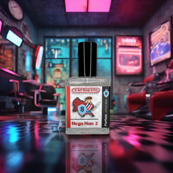 8bit Beard Co. - Mega Man 2 | Cologne - Crisp Barbershop, Cool Mint ...