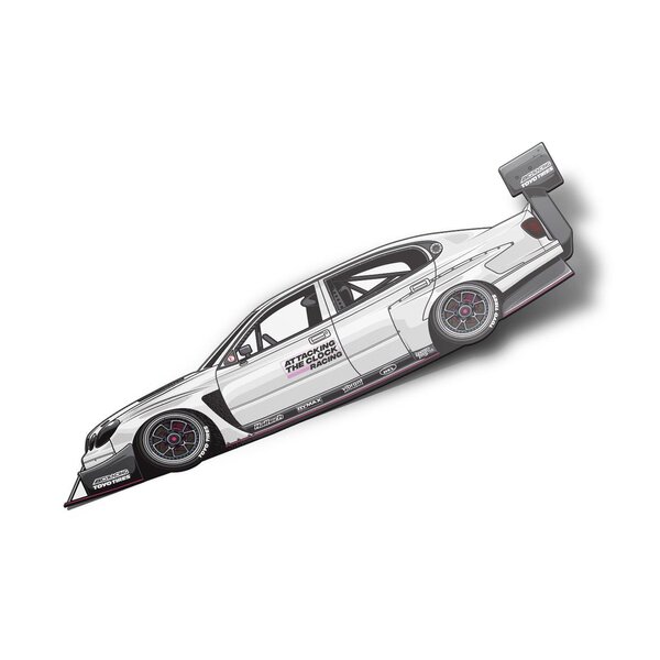 Attacking the Clock Racing - GS300 Time Attack Sticker - Military ...