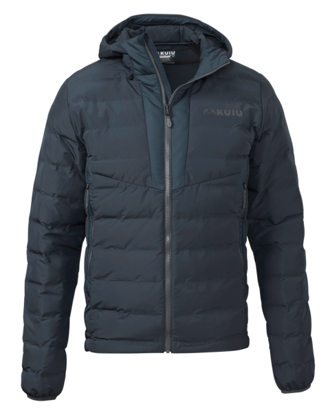 KUIU - Elements Hooded Jacket | Steel Blue - Military & First Responder ...