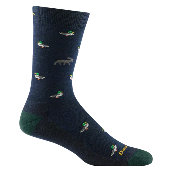 Darn Tough - Men's Duck Duck Moose Crew Lightweight with Cushion Socks ...