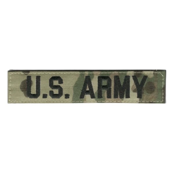 Notch - US Army Name Tape Patch - MultiCam - Military & First Responder ...