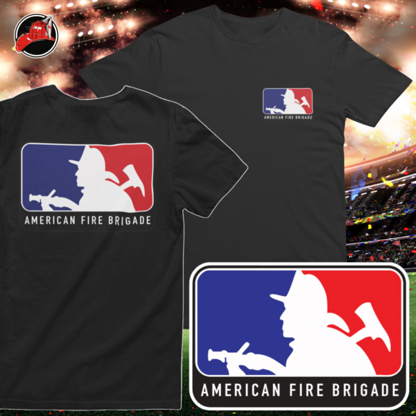 American Fire Brigade - American Smooth Bore Tee - Military & First ...