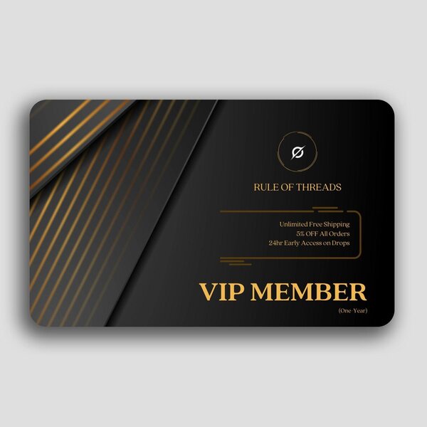 Rule Of Threads - VIP Membership (One Year) - Military & First ...