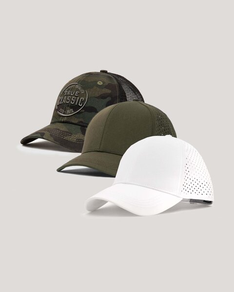 True Classic - All Purpose Cap 3-Pack - Military & First Responder ...