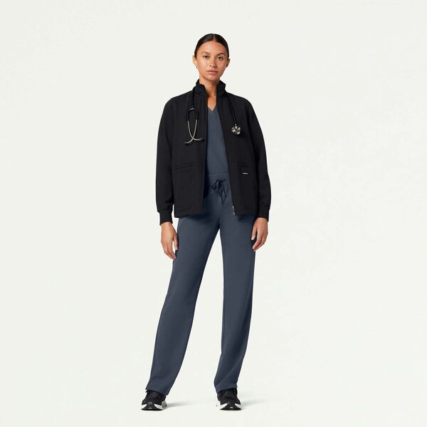 Jaanuu - The Ava Jacket Scrub Set - Royal Blue - Military & First Responder Discounts | GOVX